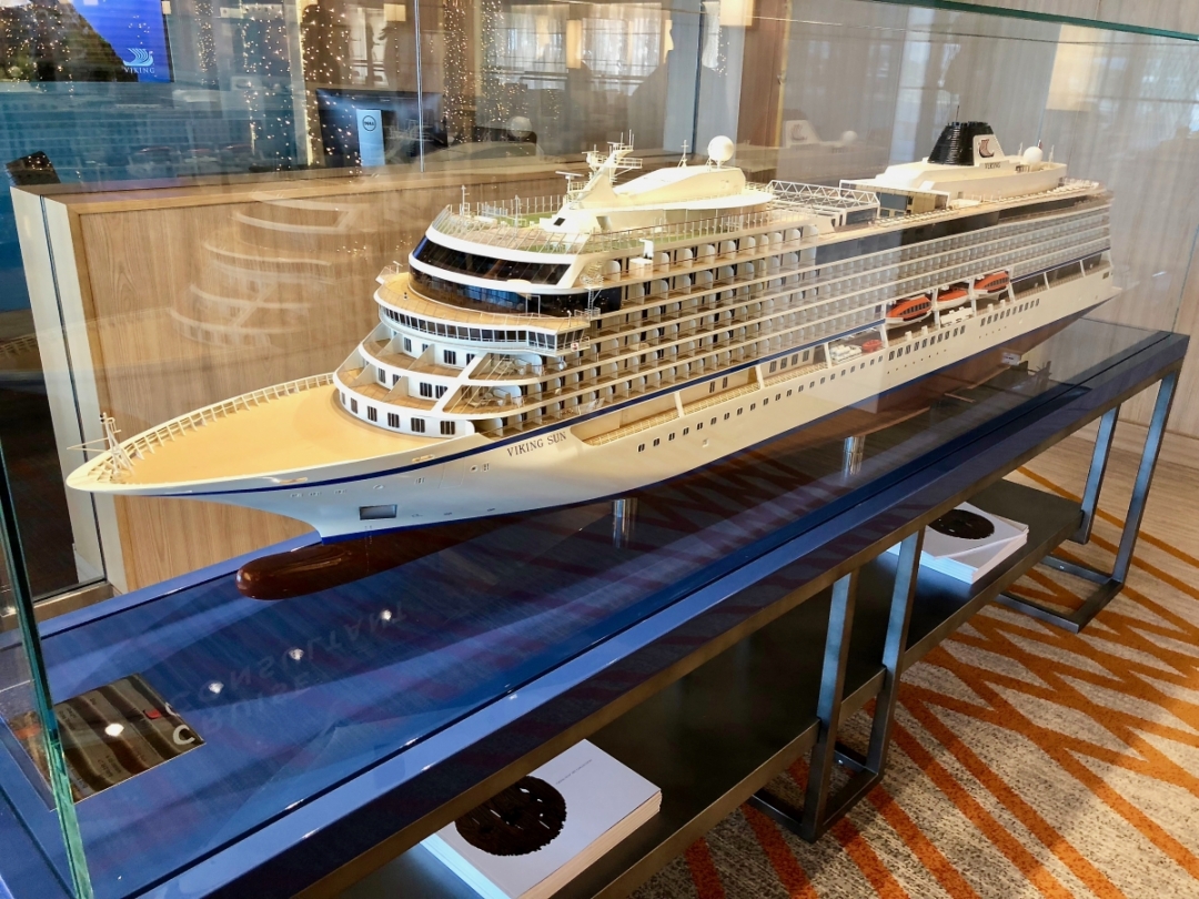 The Viking Sun Embarks on the Inaugural Viking World Cruise